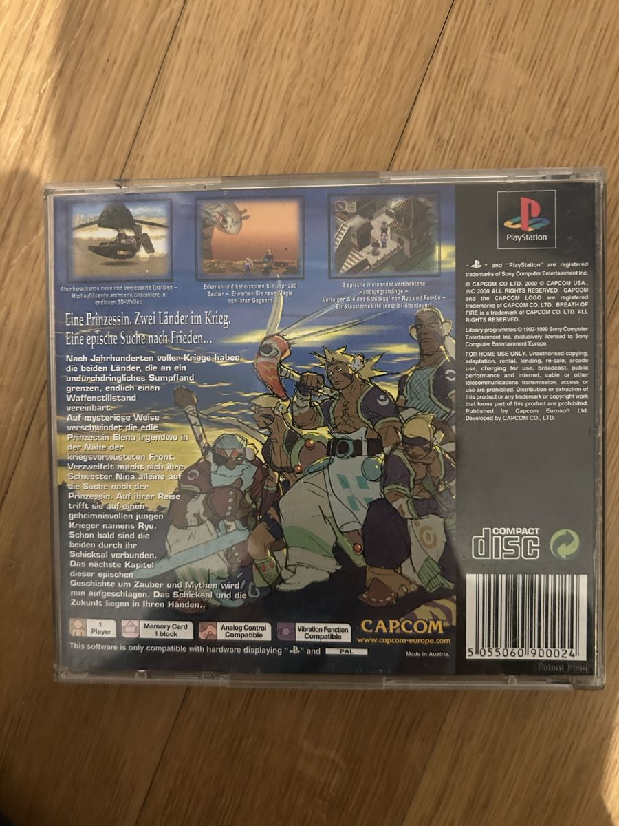 Breath of Fire IV - PS1 - Lot 33 (Gebraucht) in Aarburg für CHF 77 ...