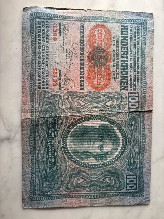 Alter Banknoten aus osttereic und Ungarisch Bank (Gebraucht) in ...