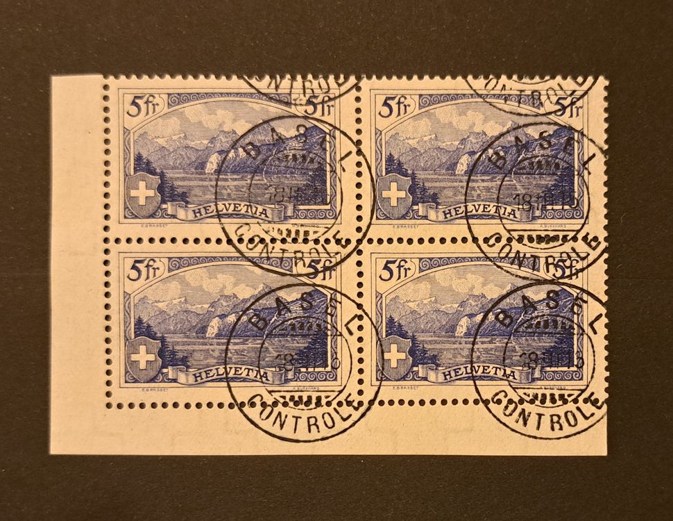 SBK 130 im Viererblock (Gebraucht) in Unterägeri für CHF 35 – mit Lieferung auf Ricardo kaufen