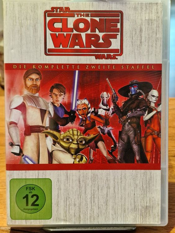 Clone Wars "Komplett 2te Staffel" - DVD( 4 Disc's) (Gebraucht) in ...