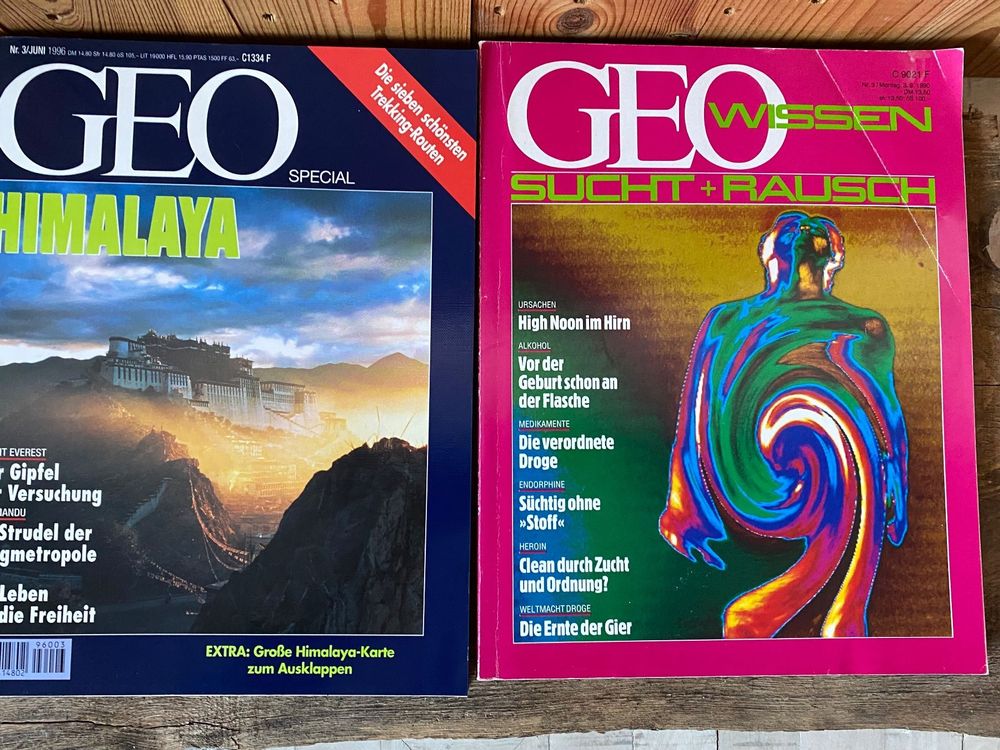 GEO WISSEN UND GEO SPEZIAL MAGAZINE (Gebraucht) in Waldenburg für CHF 1 ...