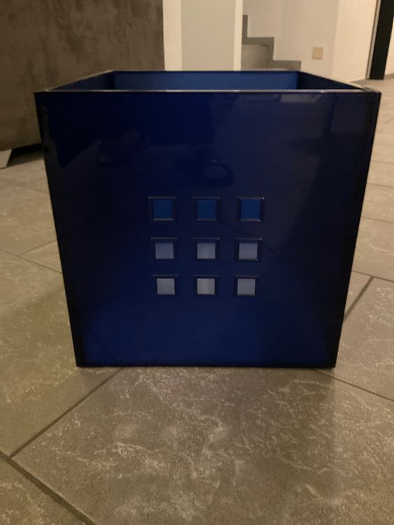 Ikea Lekman Box für Kallax blau 33x37x33 (Gebraucht) in Schöftland für ...