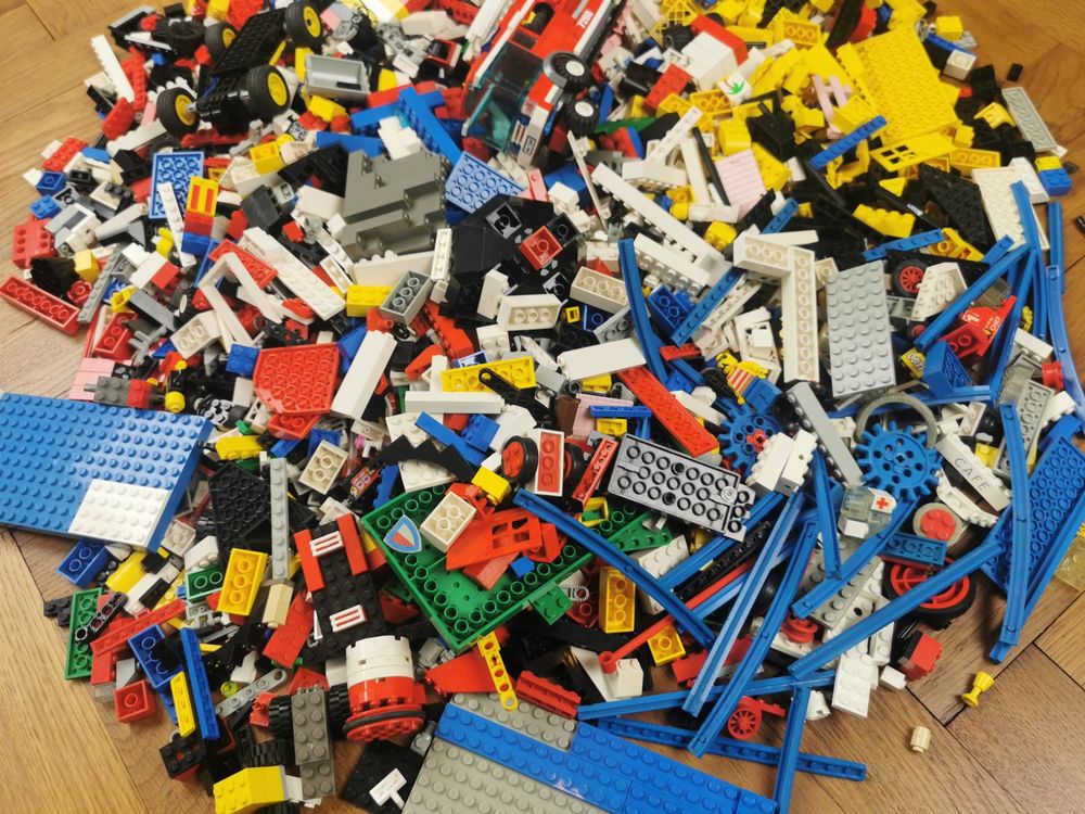 XXL Lego System Mix gebrauchte Bausteine Lot en vrac Kiste | Kaufen auf Ricardo