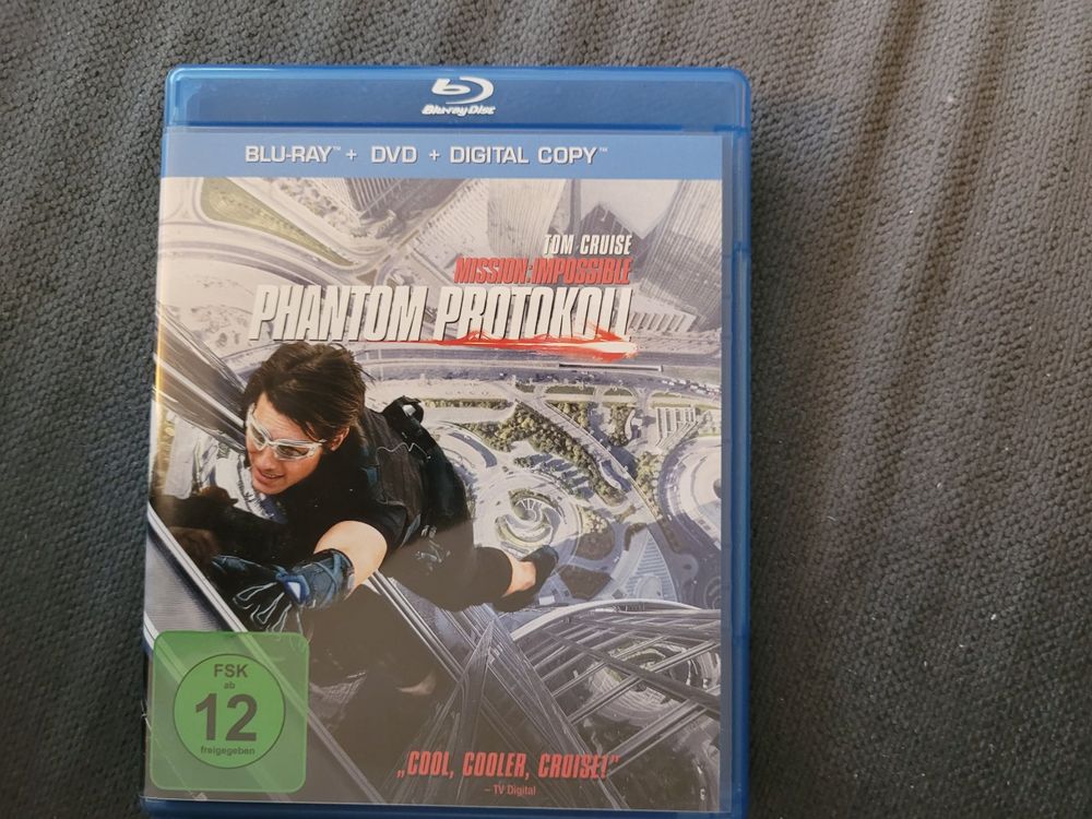 Mission impossible phantom protokoll mit tom cruise | Kaufen auf Ricardo