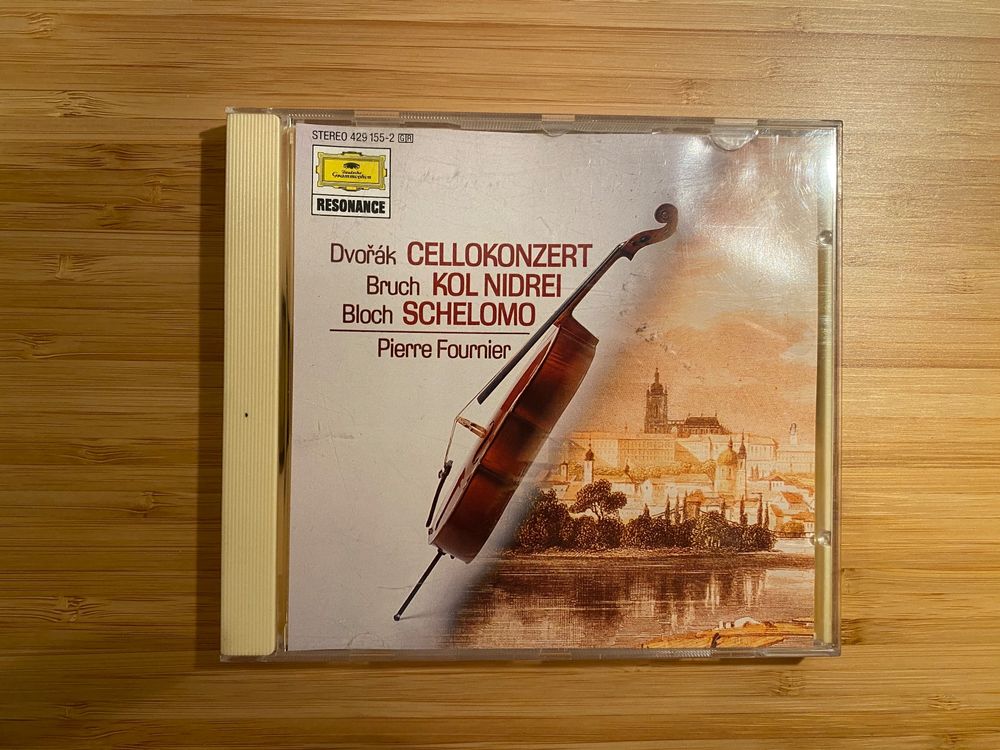 Drei Werke für Cello Dvorak, Bruch, Bloch Pierre Fournier (Neu (gemäss ...