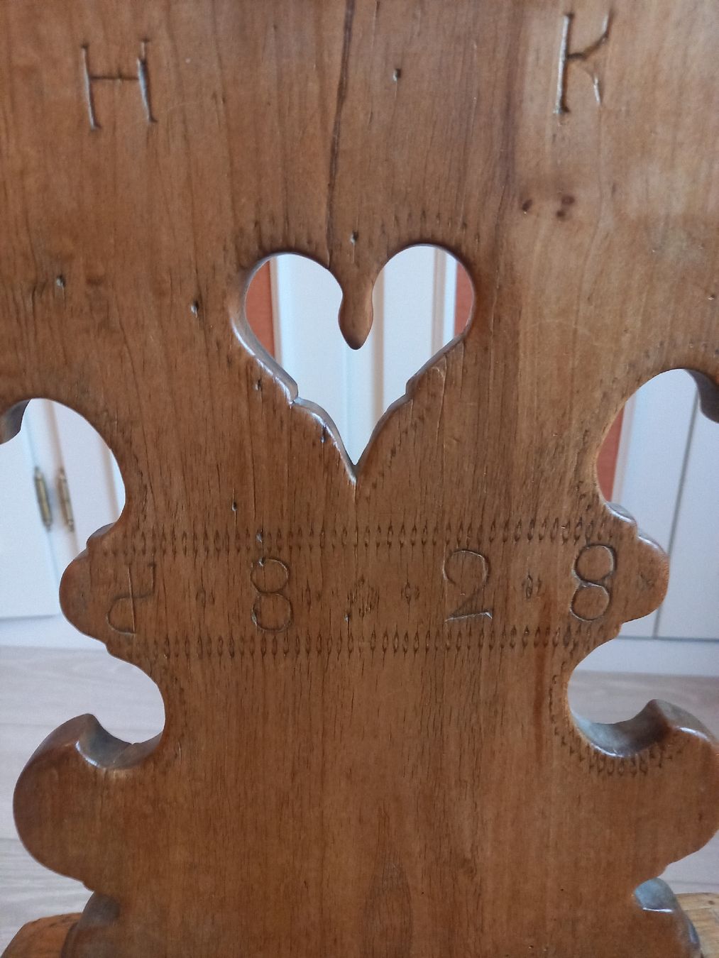 Chaise provenant du centre de la Suisse datant de 1828 (D'occasion) à ...