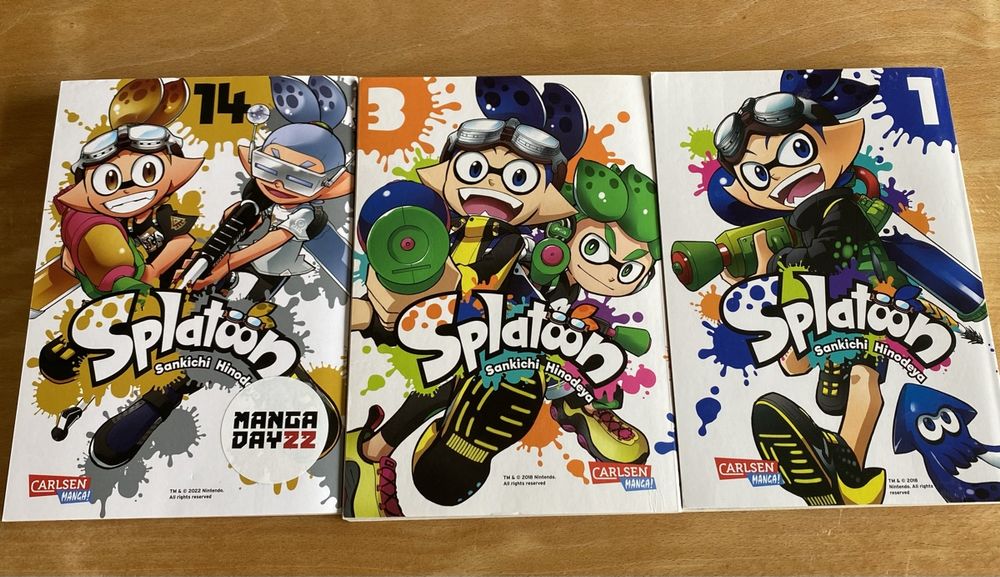 Div. Mangas: Pokemon, Splatoon Naruto (Gebraucht) in Bremgarten b. Bern ...