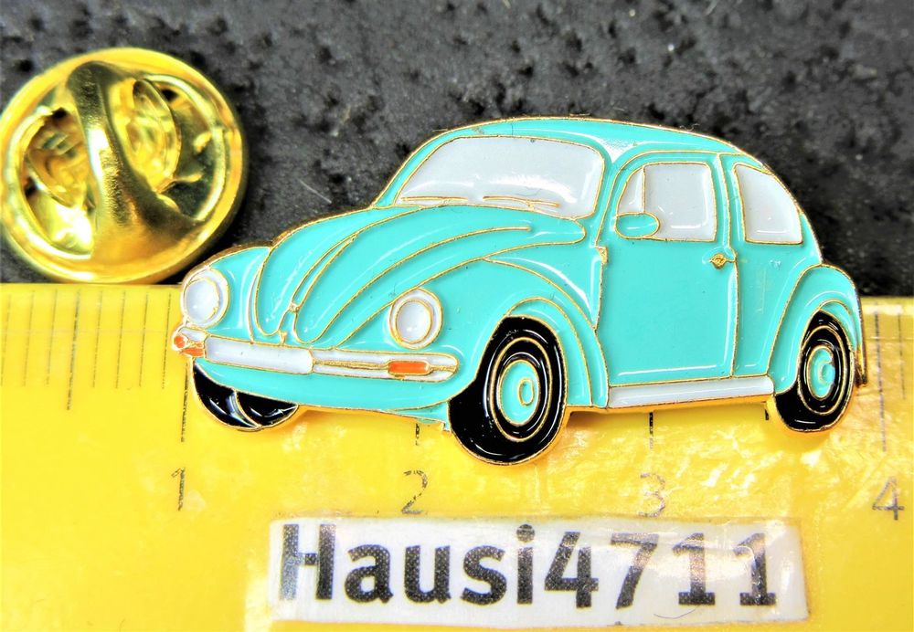 VW Käfer Oldtimer Schmuck-Pin goldig gep (Gebraucht) in Ettingen für ...