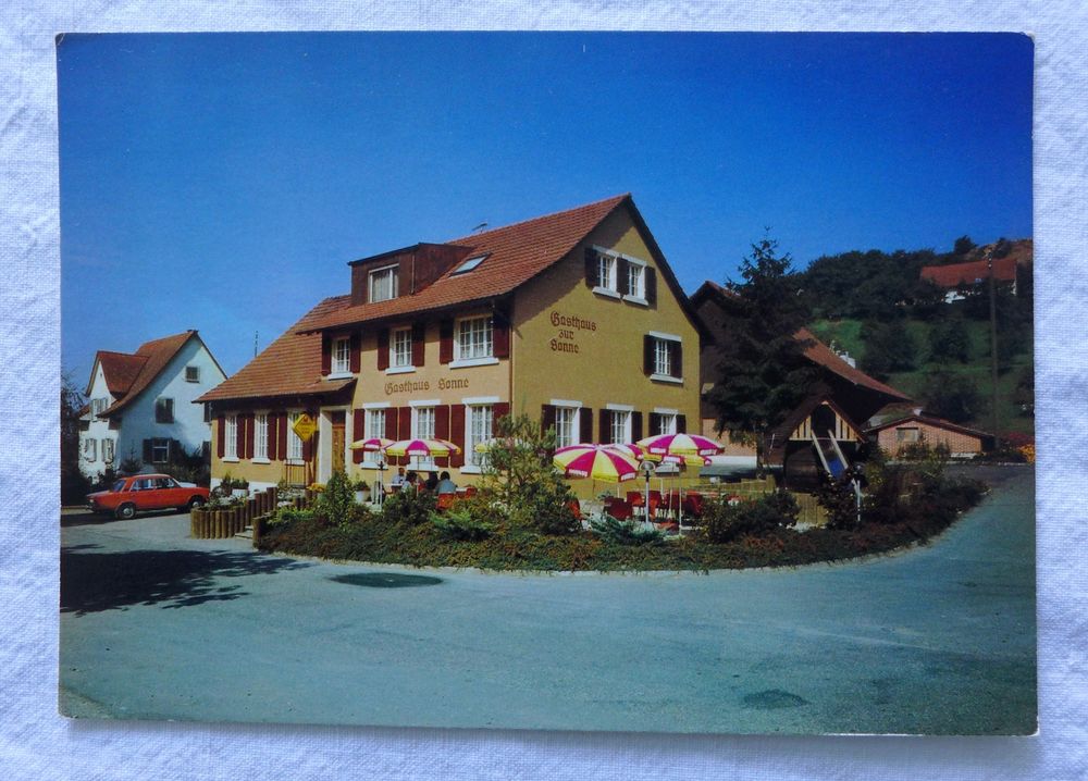 AK ITTENTHAL AG, Gasthaus Sonne, belebt | Kaufen auf Ricardo