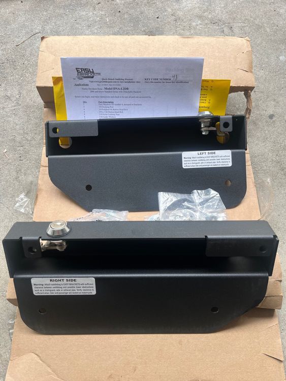 Harley Davidson - Easy Quick Saddlebag Brackets Set (Neu und ...