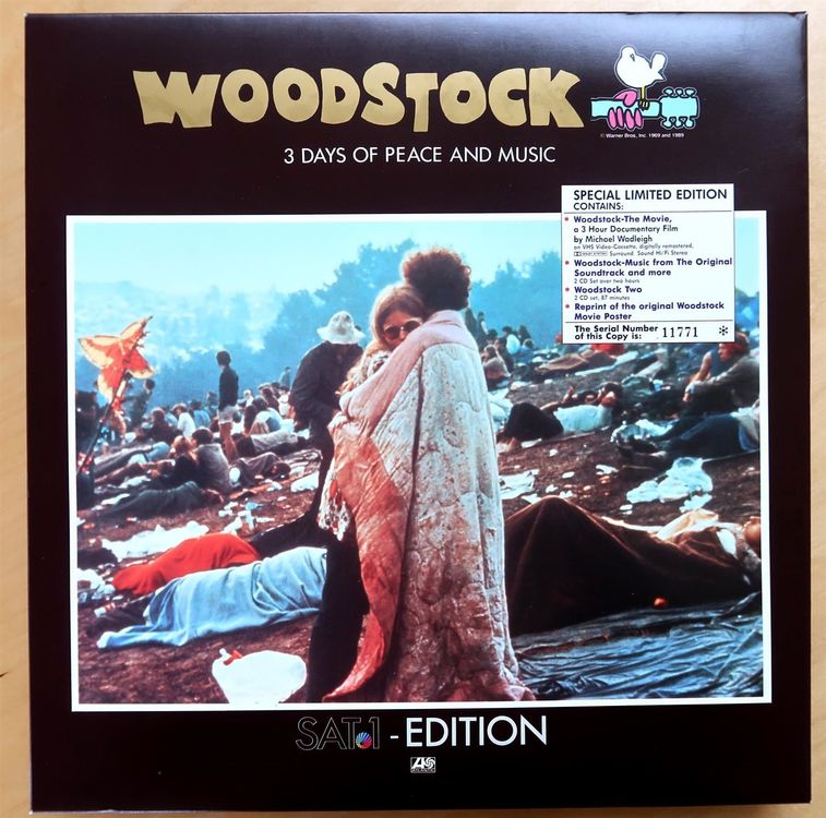 WOODSTOCK (Ltd. Box mit 2 Doppel-CD's + VHS neuwertig) | Kaufen auf Ricardo