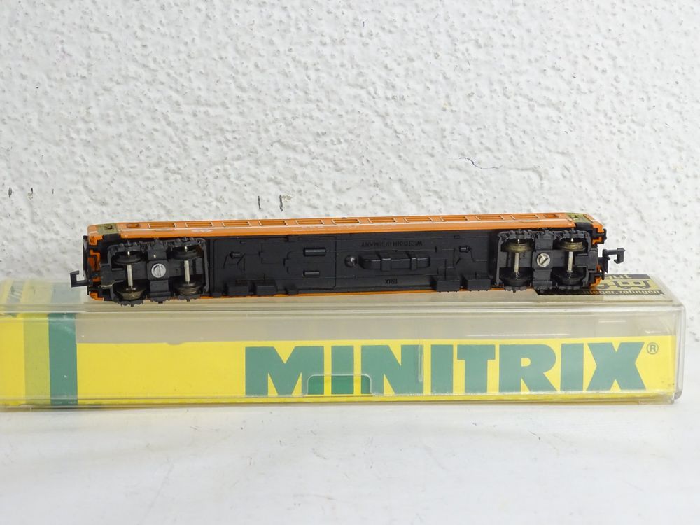 Minitrix 3070 Personenwagen SBB, Orange, Spur N, OVP (26) (Gebraucht ...