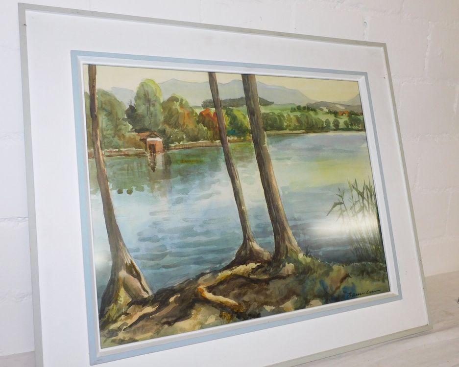 Rausverkauf - Kunst Aquarell Zeichnung signiert Aquarell (Gebraucht) in Sursee für CHF 50 – nur ...