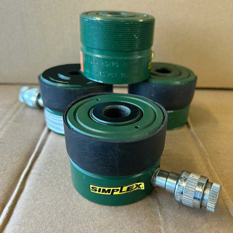 Simplex Hohlkolben Zylinder, 12 t, 700 bar, 8 mm Hub, o. Kup (Neu ...