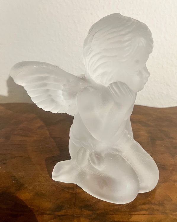 Engel-Figur aus Glas als Kerzenhalter | Kaufen auf Ricardo