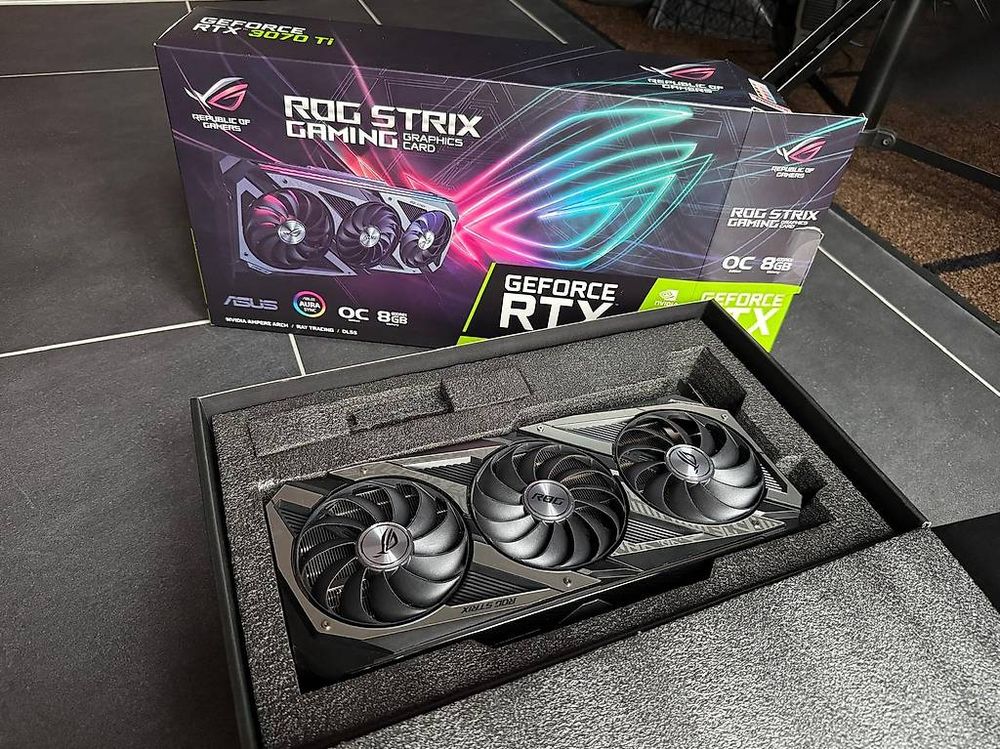 ASUS ROG Strix GeForce RTX 3070 Ti OC Edition 8GB GDDR6X (D'occasion) à ...