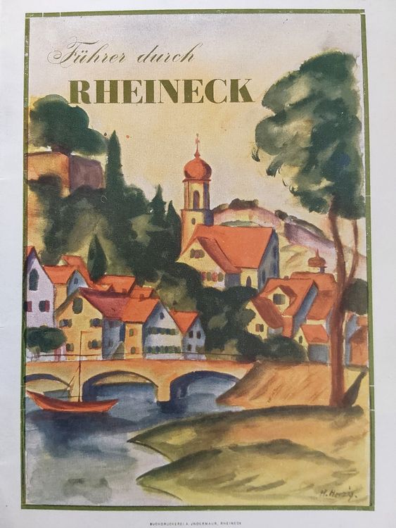 Rheineck. Heinrich Herzig. Mit 16 Seiten. (Gebraucht) in Steinach für CHF 16 – mit Lieferung auf ...