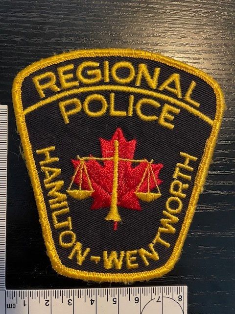 1 Polizeiabzeichen Hamilton-Wentworth Regional Police Kanada (Neu (gemäss Beschreibung)) in ...