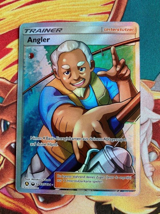 Pokemonkarte Angler Fullart SV83/SV94 (Neu (gemäss Beschreibung)) in ...