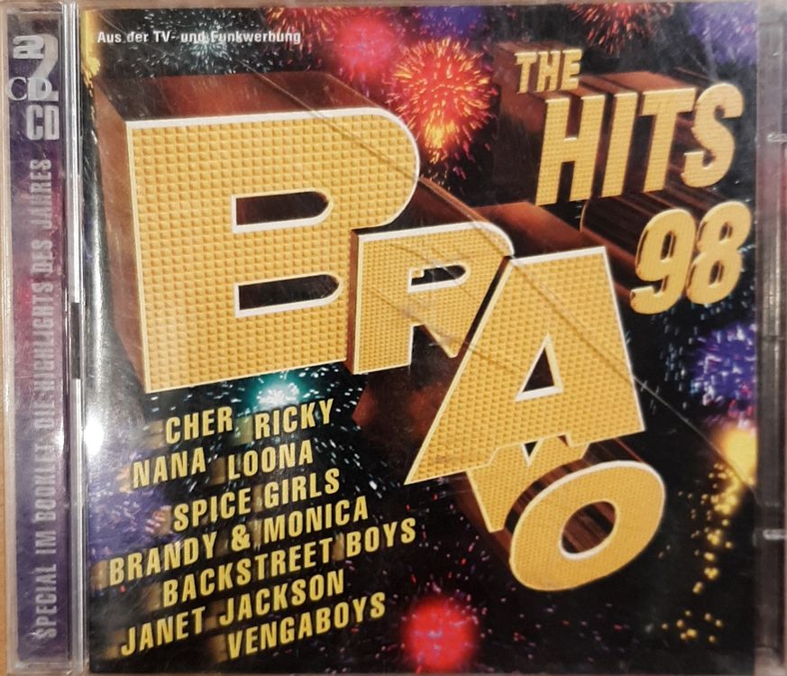 Bravo Hits The Hits 98, Doppel CD 1998 Hit Compilation (Gebraucht) in ...