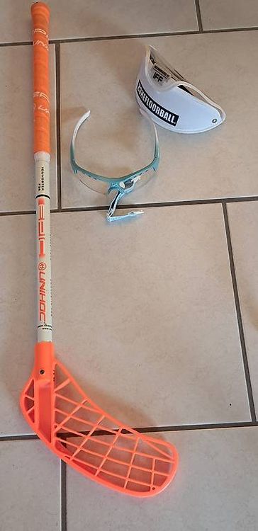 Unihockey Kit: Stock + Brille + Ball für Kinder / Junior (Gebraucht) in ...