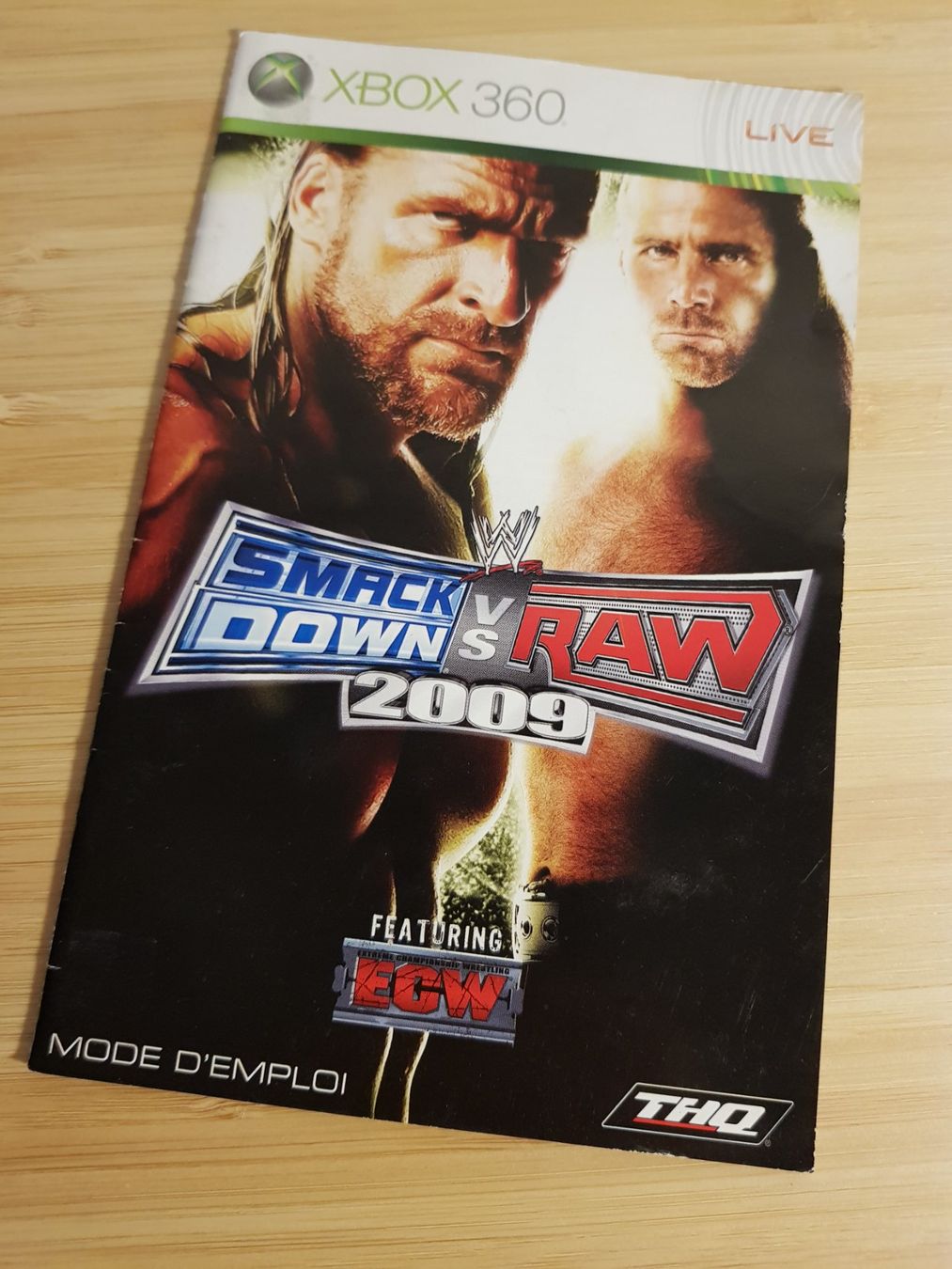 Spielanleitung Smack Down vs. Raw 2009 Xbox 360 (Gebraucht) in ...