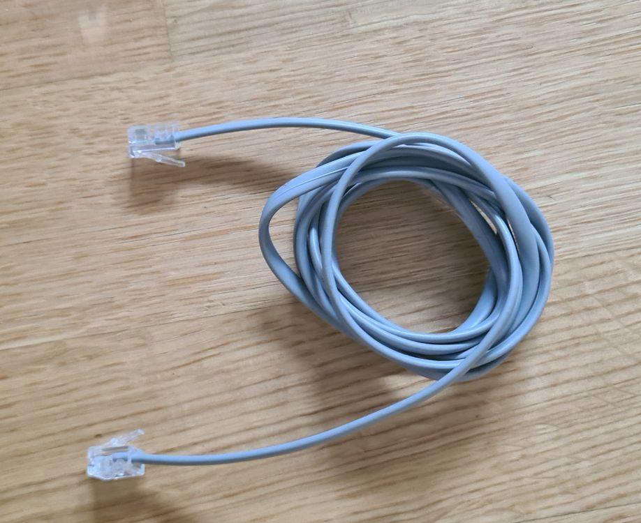 Telefonkabel RJ11 auf RJ11 (Gebraucht) in Bern für CHF 2 – mit ...