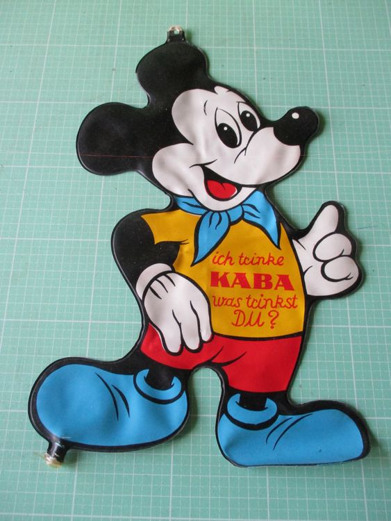 Kaba Mickey Mouse, seltene, alte Werbung aus den 70er Jahre (Gebraucht ...