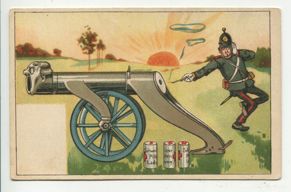 AK WK obusier *SCHWEIZER PILLENLADUNG* (kein Energy-Drink) (Gebraucht ...