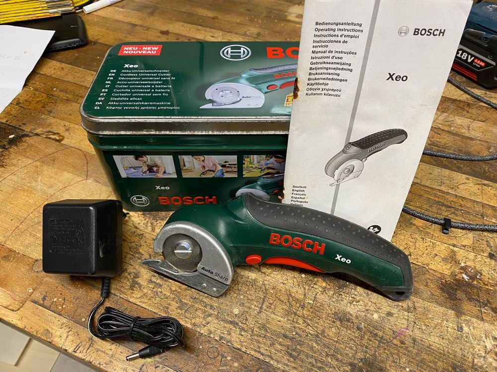 Akku-Universalschneider BOSCH Xeo *wenig gebraucht*, mit Box (Gebraucht ...