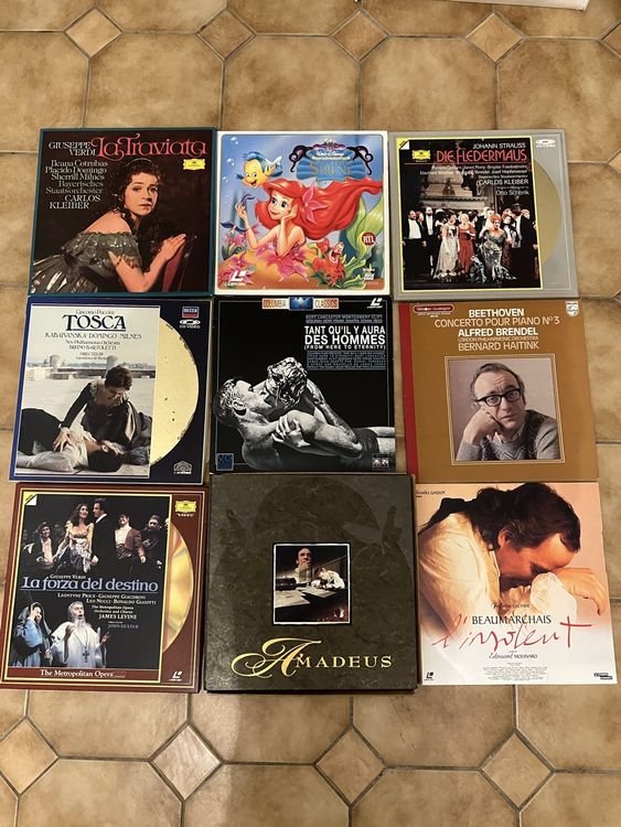 Lot vinyles et laser disc | Kaufen auf Ricardo