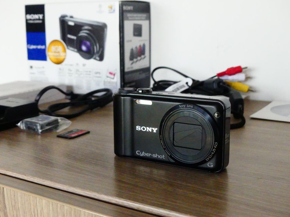 Sony DSC-HX5V GPS 10.2MP 10x Zoom CyberShot Digitalkamera (Gebraucht ...