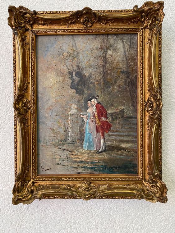 Clément GONTIER (1876-1918) Tableaux peinture sur toile | Kaufen auf Ricardo