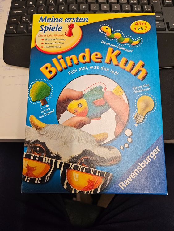 Blinde Kuh Ravensburger Fühlspiel Gedächtnis Spiel Kinder... (Gebraucht) in Zürich für CHF 1 ...