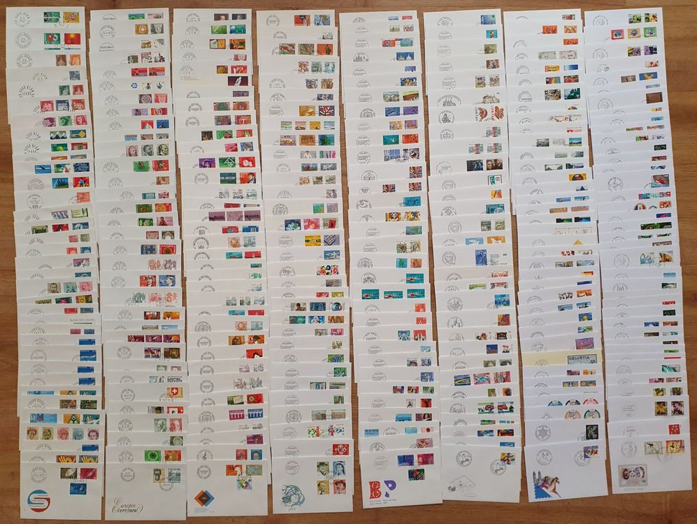 Lot 270 FDC Schweiz aus den Jahren 1967 - 2002 (Gebraucht) in ...