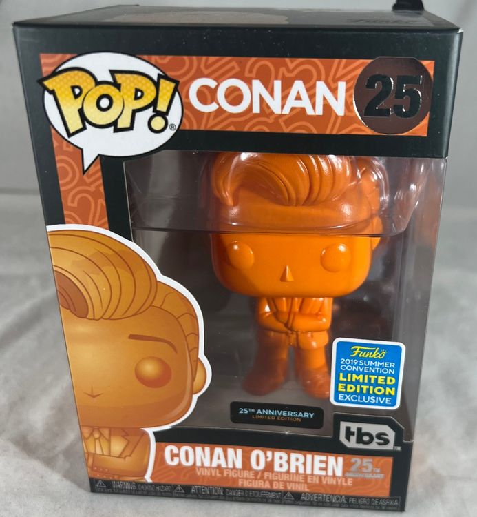 Funko Pop! Conan O'Brien 25e Anniversaire #25 (Gebraucht) in Biel ...