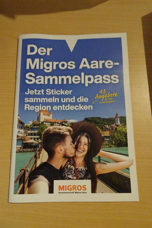 Migos Aare Sammelpass volle Karte mit 20 (Neu und originalverpackt) in Strengelbach für CHF 9 ...