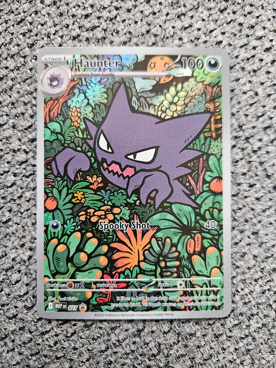 👾 HAUNTER - Pokémon Card - Black Star Promo AB 1.- 👾 (Neu (gemäss ...