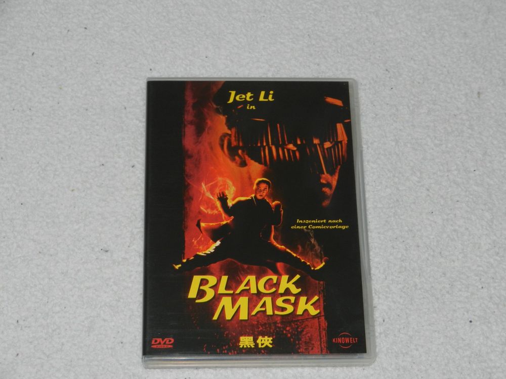 DVD JET LI - BLACK MASK / MARTIAL-ARTS FILM DER EXTRAKLASSE! (Gebraucht ...