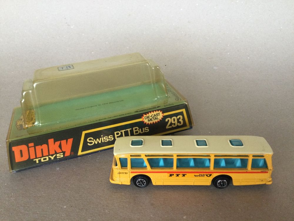 Dinky Toys „Swiss PTT Bus“ Modellauto 293 (Gebraucht) in Wisen SO für ...