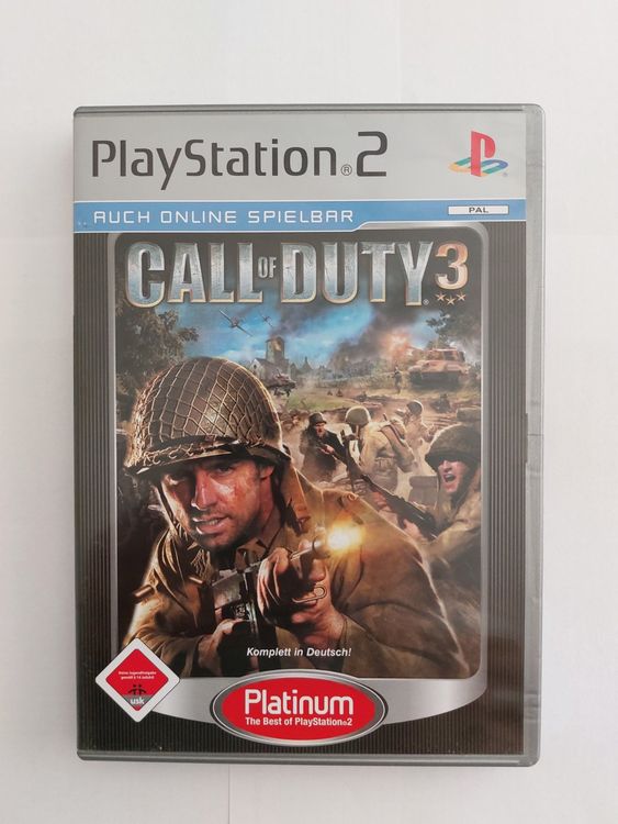 Call Of Duty 3 - PS2 (Gebraucht) in Trub für CHF 9.9 – mit Lieferung ...