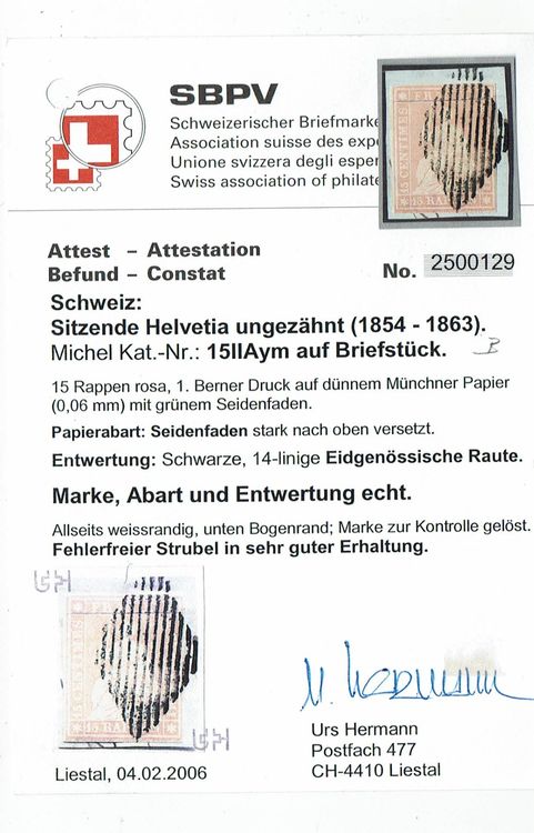 STRUBEL 15RP(24B/B1) S RAUTE BEFUND (Gebraucht) in Rüschlikon für CHF 35 – mit Lieferung auf ...