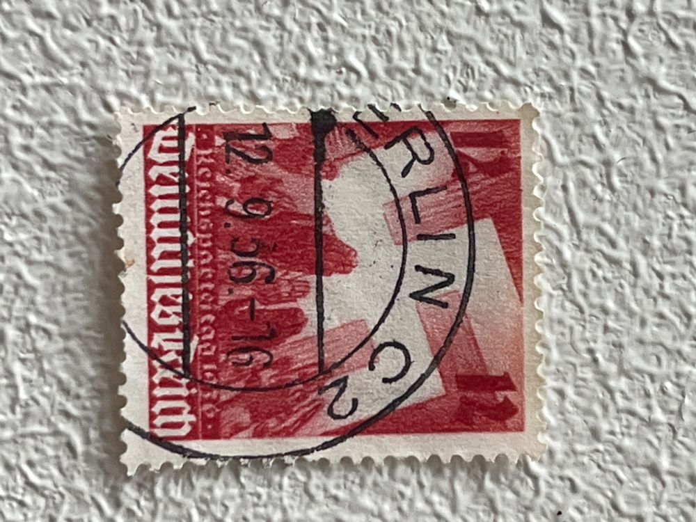DR - Deutsche Reich / Reich Briefmarke / Francobollo Reich T (Gebraucht ...