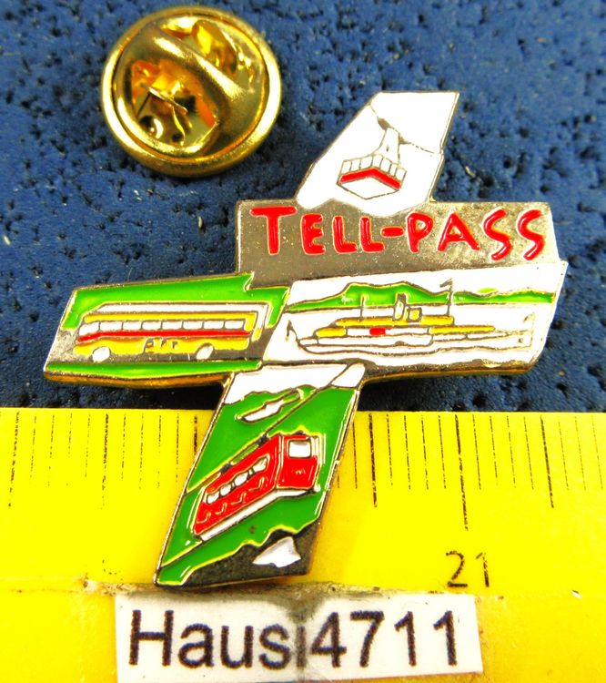 TELL-PASS BUS SCHIFF BERGBAHNEN PIN (Gebraucht) in Ettingen für CHF 0.95 – mit Lieferung auf ...