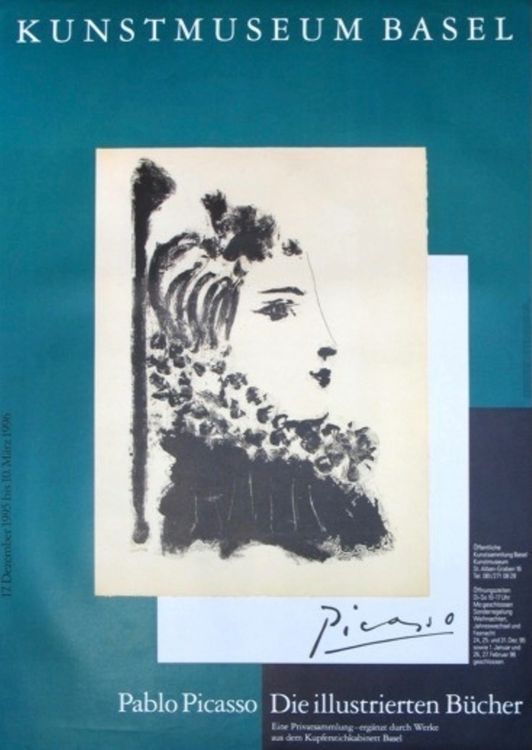 Picasso Pablo - Plakat 1995 Kunstmuseum Basel | Kaufen auf Ricardo