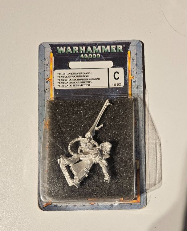 Warhammer 40k Aeldari Dark Reaper Exarch Metal (Neu und ...