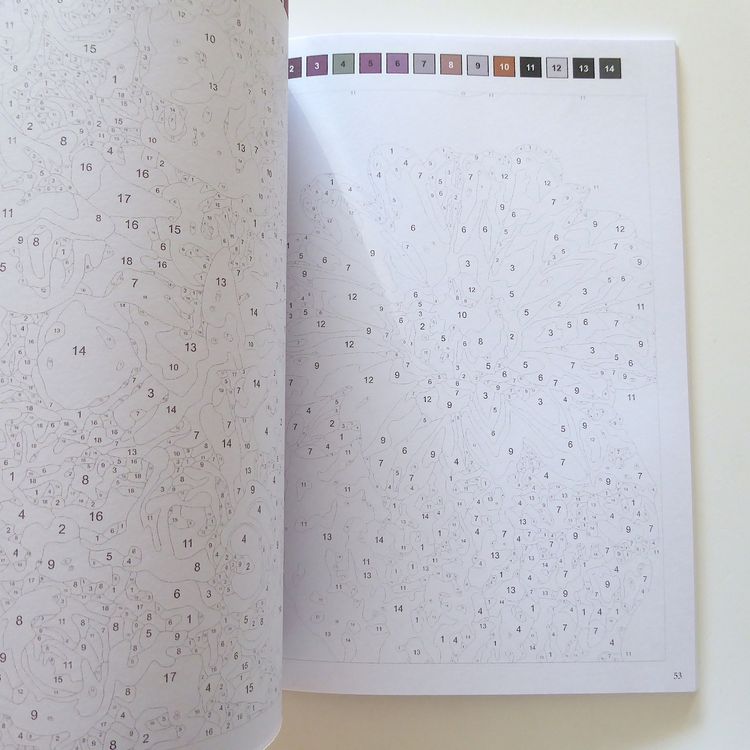 Malen nach Zahlen - 72 Blatt - A4 - Malbuch (Neu und originalverpackt) in Basel für CHF 5 – mit ...