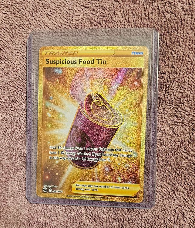 Pokémon Darkness Ablaze 🇬🇧 - Suspicious Food Tin 080/073 (Neu (gemäss ...