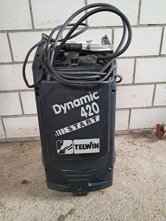 Batterie Ladegerät mit Starthilfe. Telwin Dynamic 420 (Gebraucht) in ...