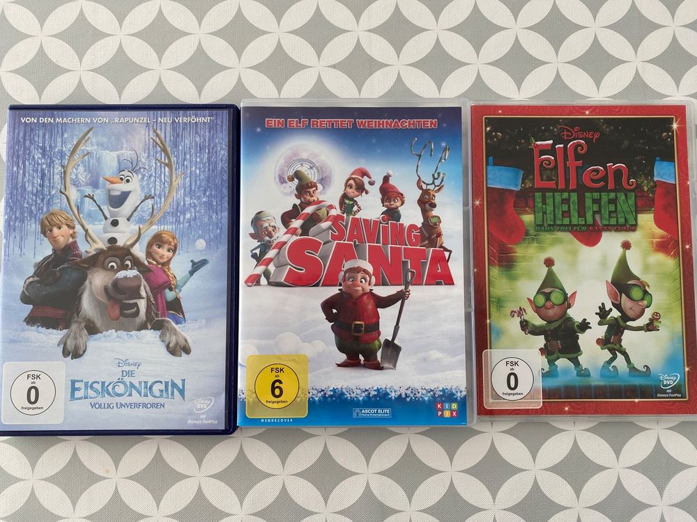 3 Kinder DVD Eiskönigin etc | Kaufen auf Ricardo